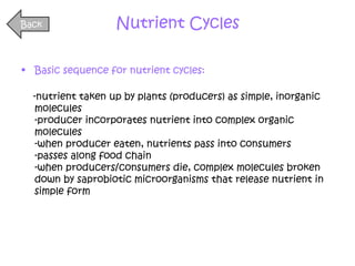 Full biology unit 4 powerpoint | PPT