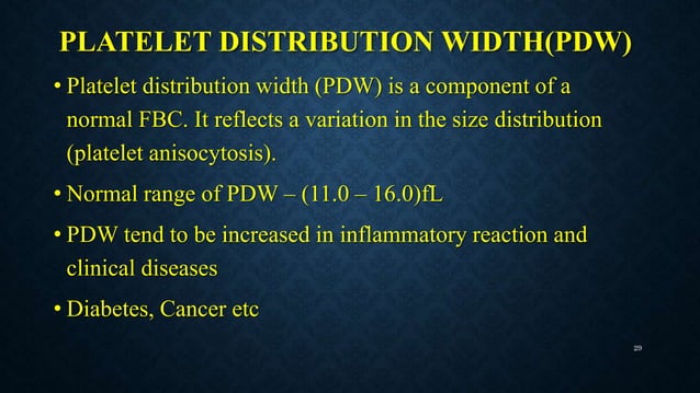 Full Blood Count (FBC) Interpretation.pptx | Blood Disorders | Diseases ...