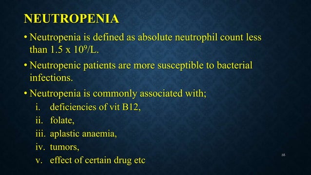 Full Blood Count (FBC) Interpretation.pptx | Blood Disorders | Diseases ...