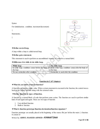 ICS Part 2 Computer Science Short Notes | DOCX