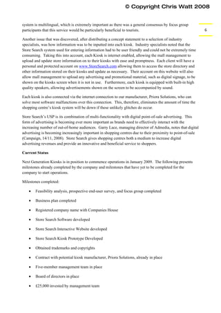 Mock Business Plan | DOC