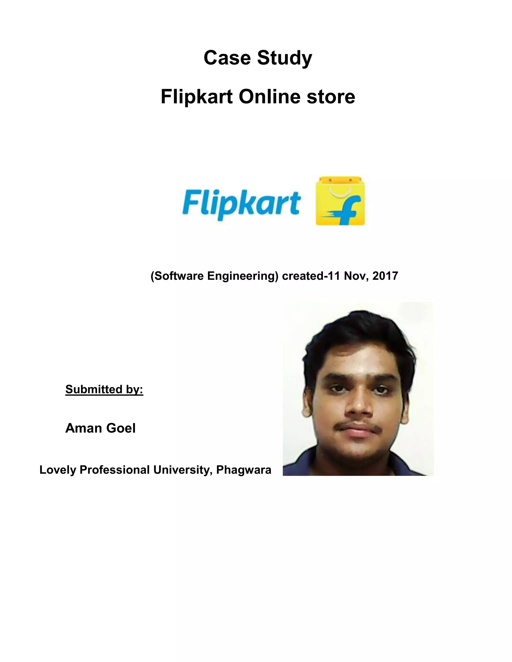 Flipkart Software Requirements Specification (SRS) | PDF
