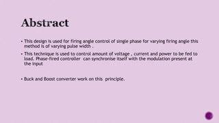l control single phase rectifier | PPT