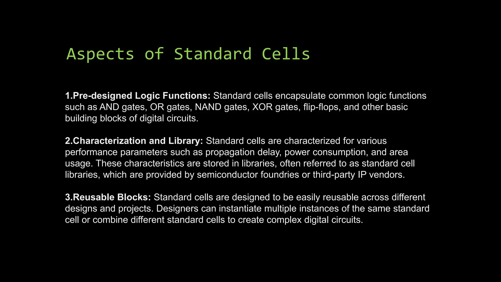 FULL CUSTOM, STANDARD CELLS - VLSI Design Styles.pptx
