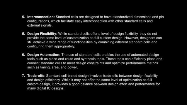 FULL CUSTOM, STANDARD CELLS - VLSI Design Styles.pptx | Computing | Technology & Computing