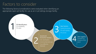 Full Cycle Tailings Management - Fosterville Gold Mine | PPTX