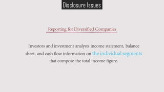 Full disclosure in financial reporting | PPTX