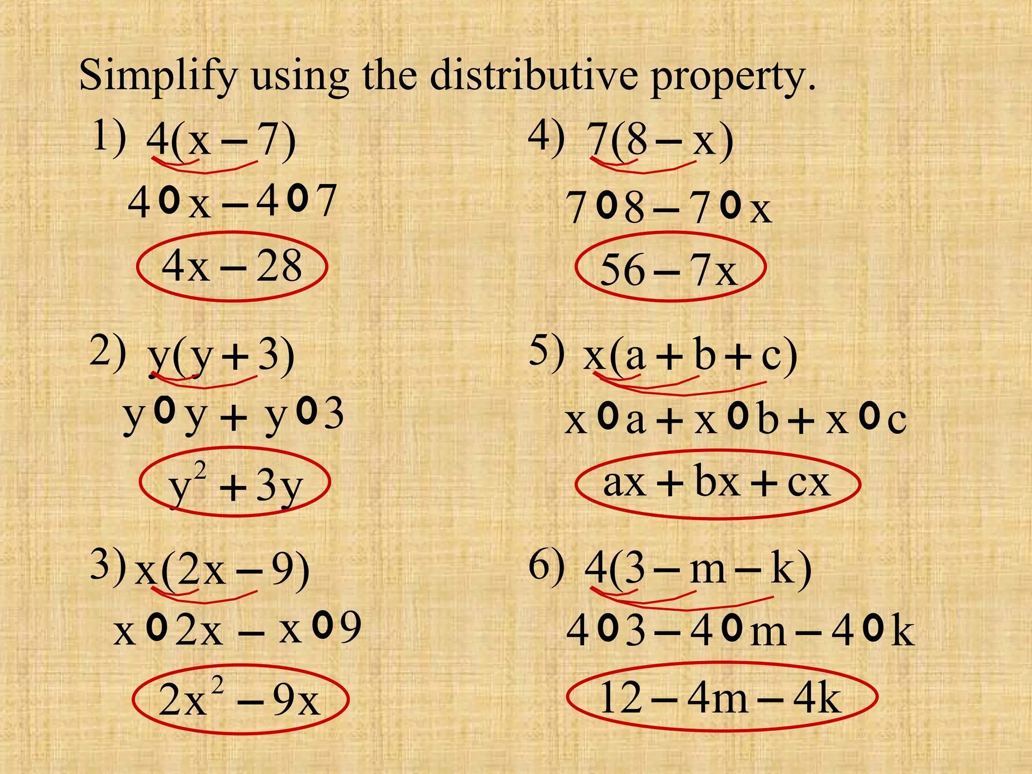 Distributive Property | PPT | Programming Languages | Computing