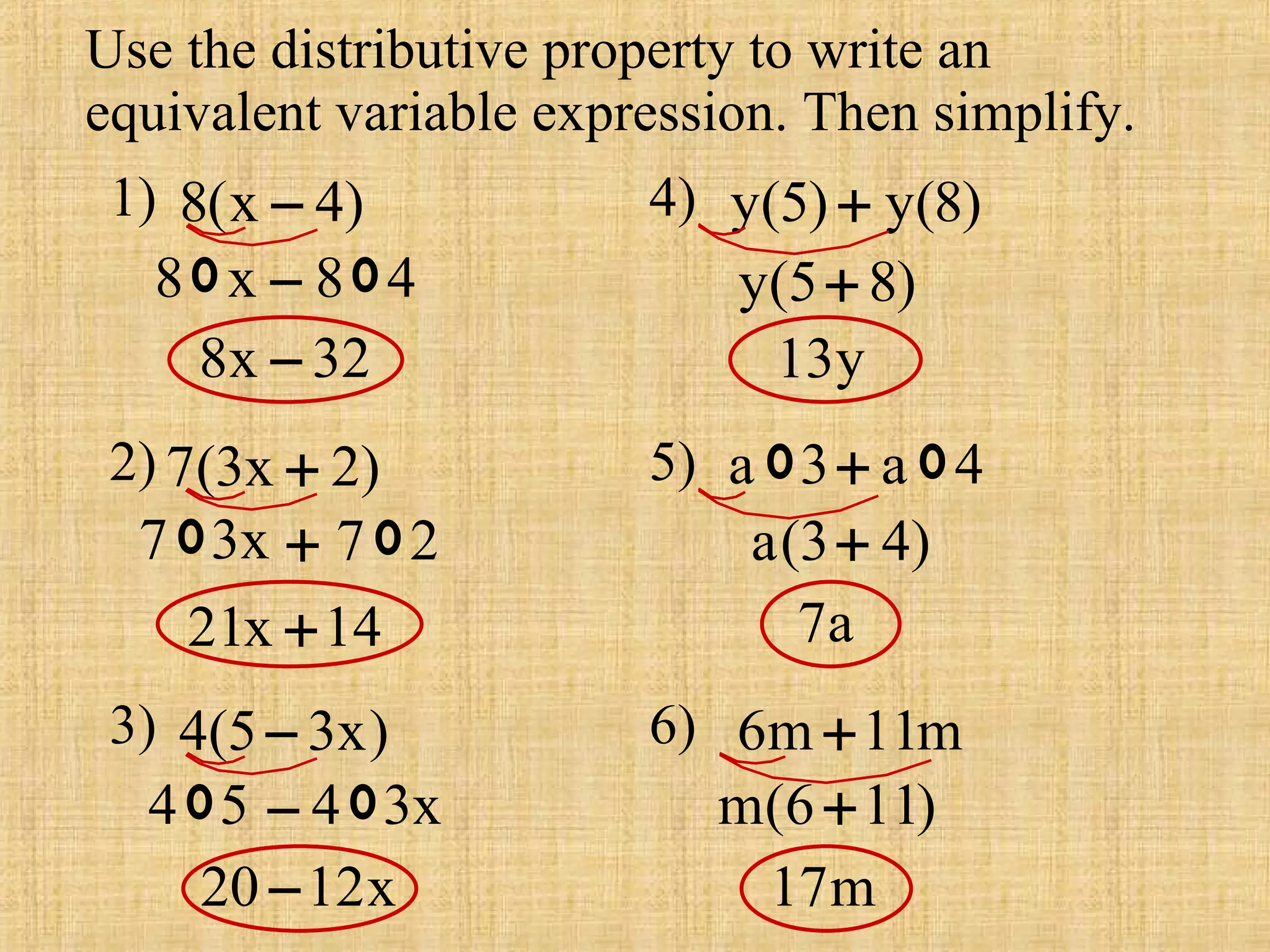 Distributive Property | PPT | Programming Languages | Computing