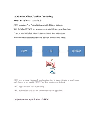 jdbc document | PDF
