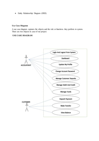 Banking Management System Project documentation | DOCX