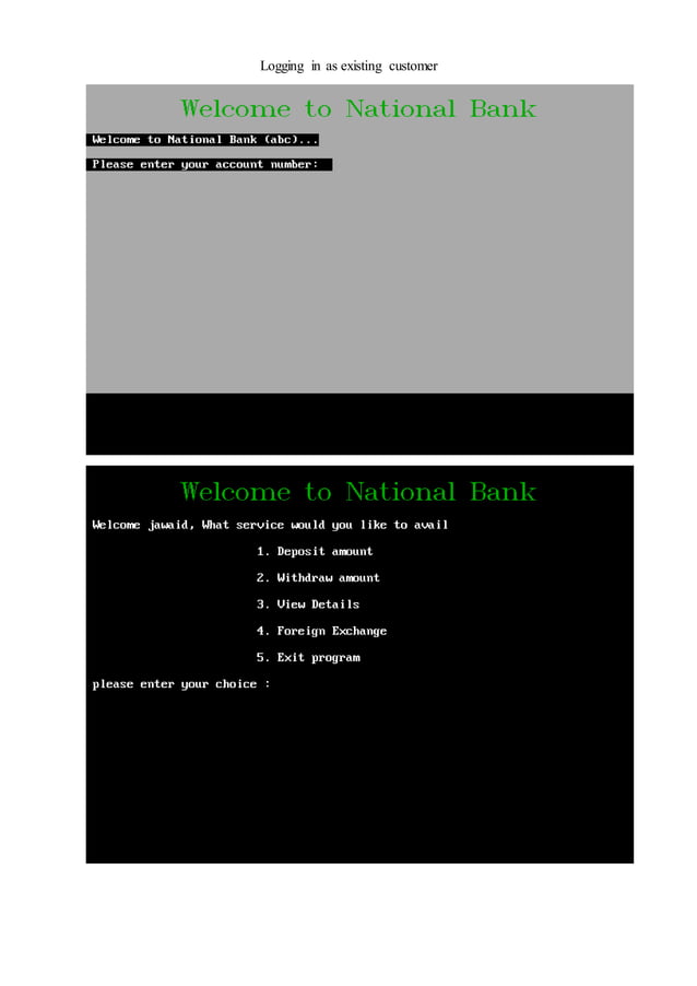 Banking Management System Project documentation | DOCX Banking Management System Project documentation | DOCX