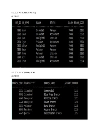 Banking Management System Project documentation | DOCX
