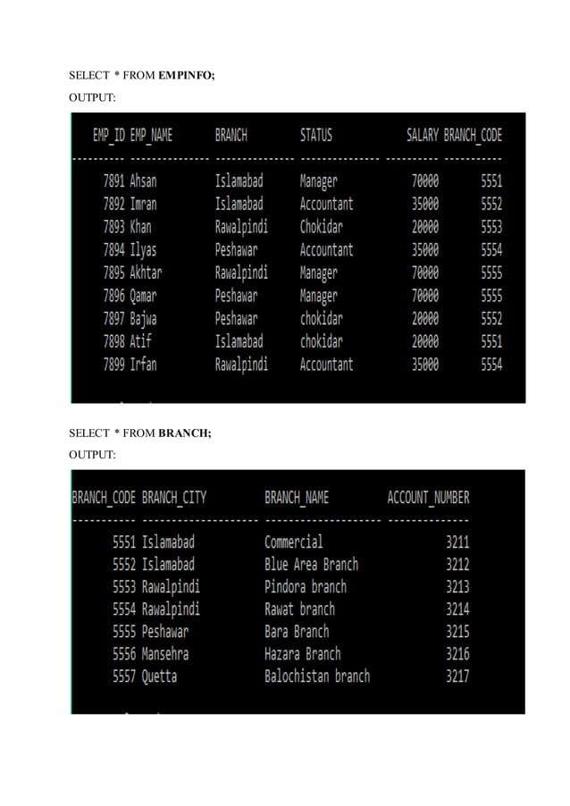 Banking Management System Project documentation | DOCX | Databases ...