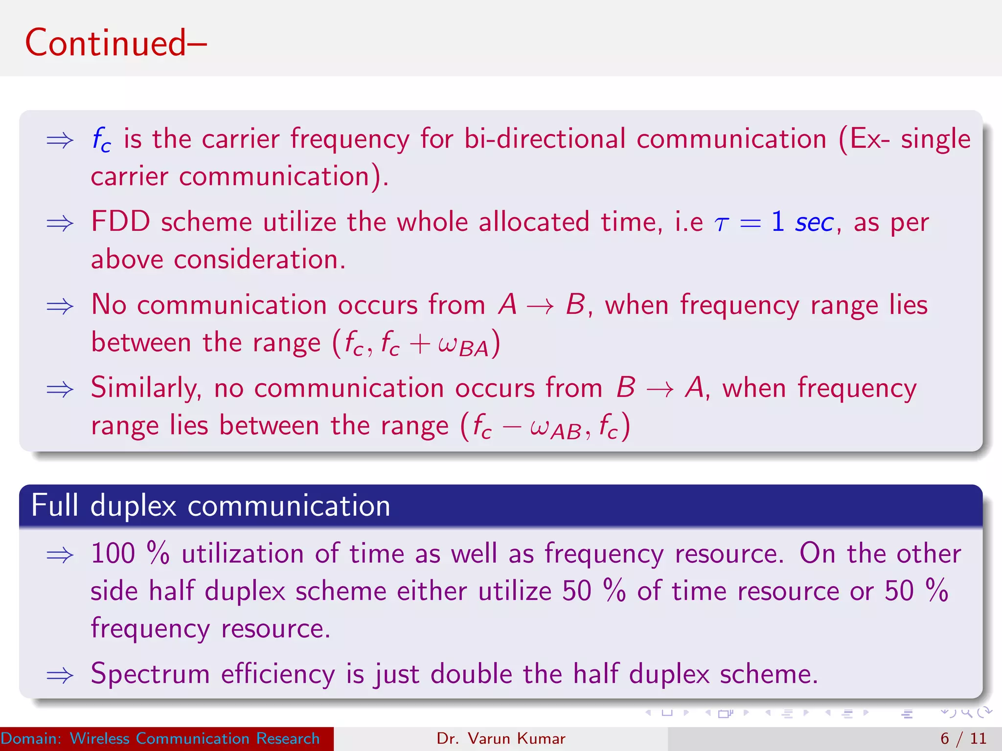 Full duplex communication | PDF