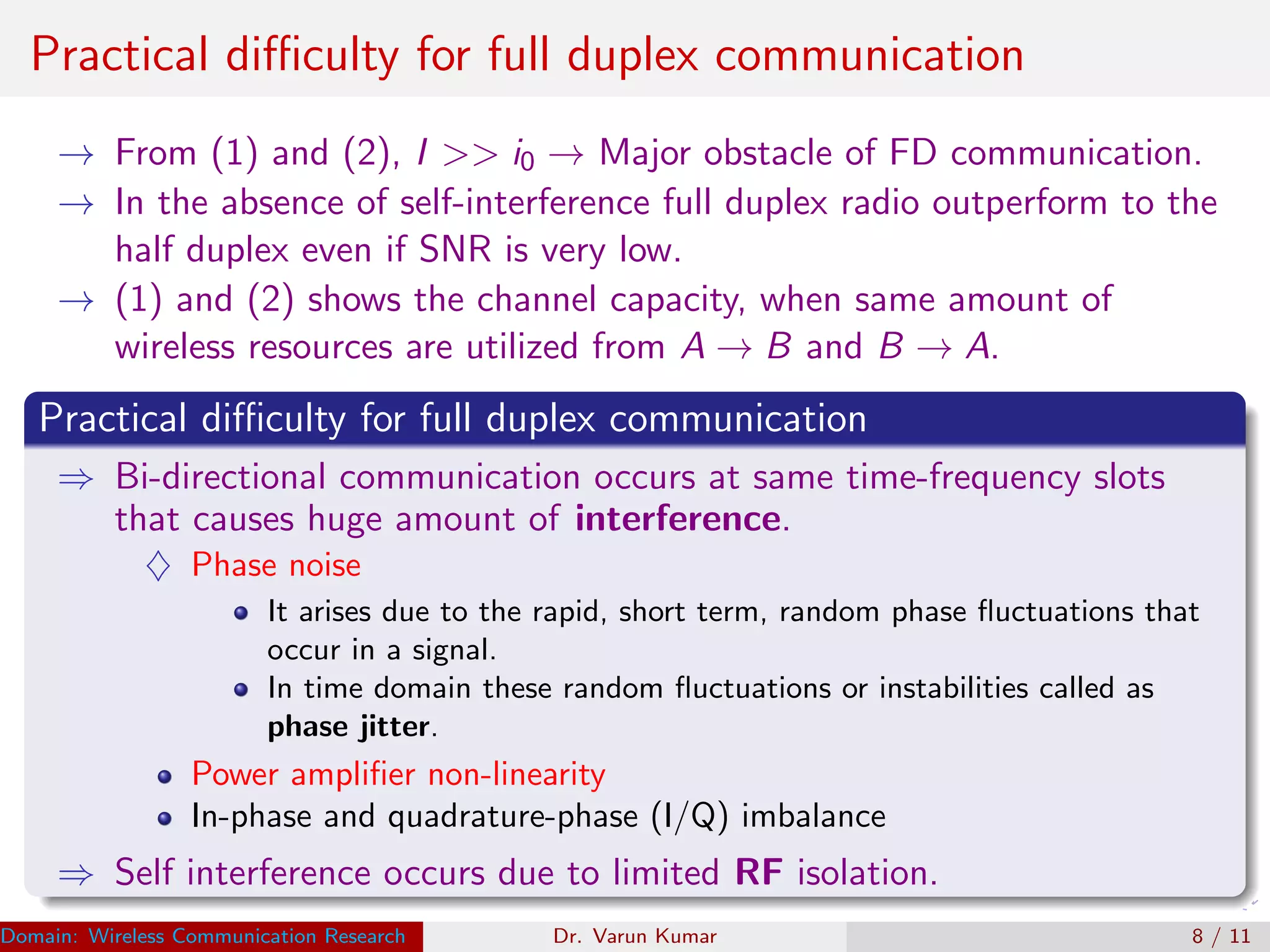 Full duplex communication | PDF