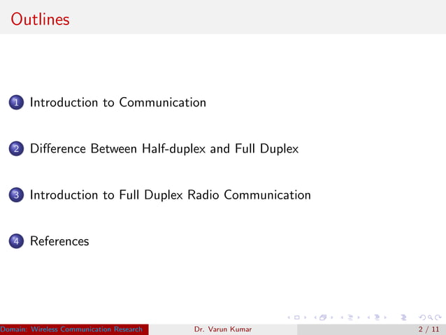Full duplex communication | PDF