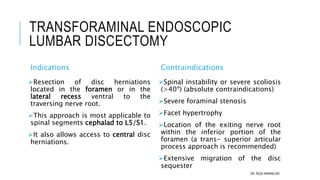 Full Endoscopic Lumbar Discectomy | PPTX