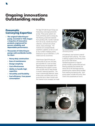 Fuller kinyon pump | PDF