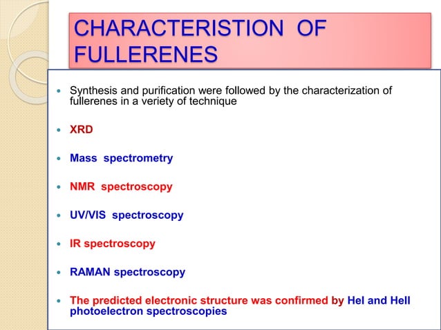 Fullerenes | PPTX | Chemistry | Science