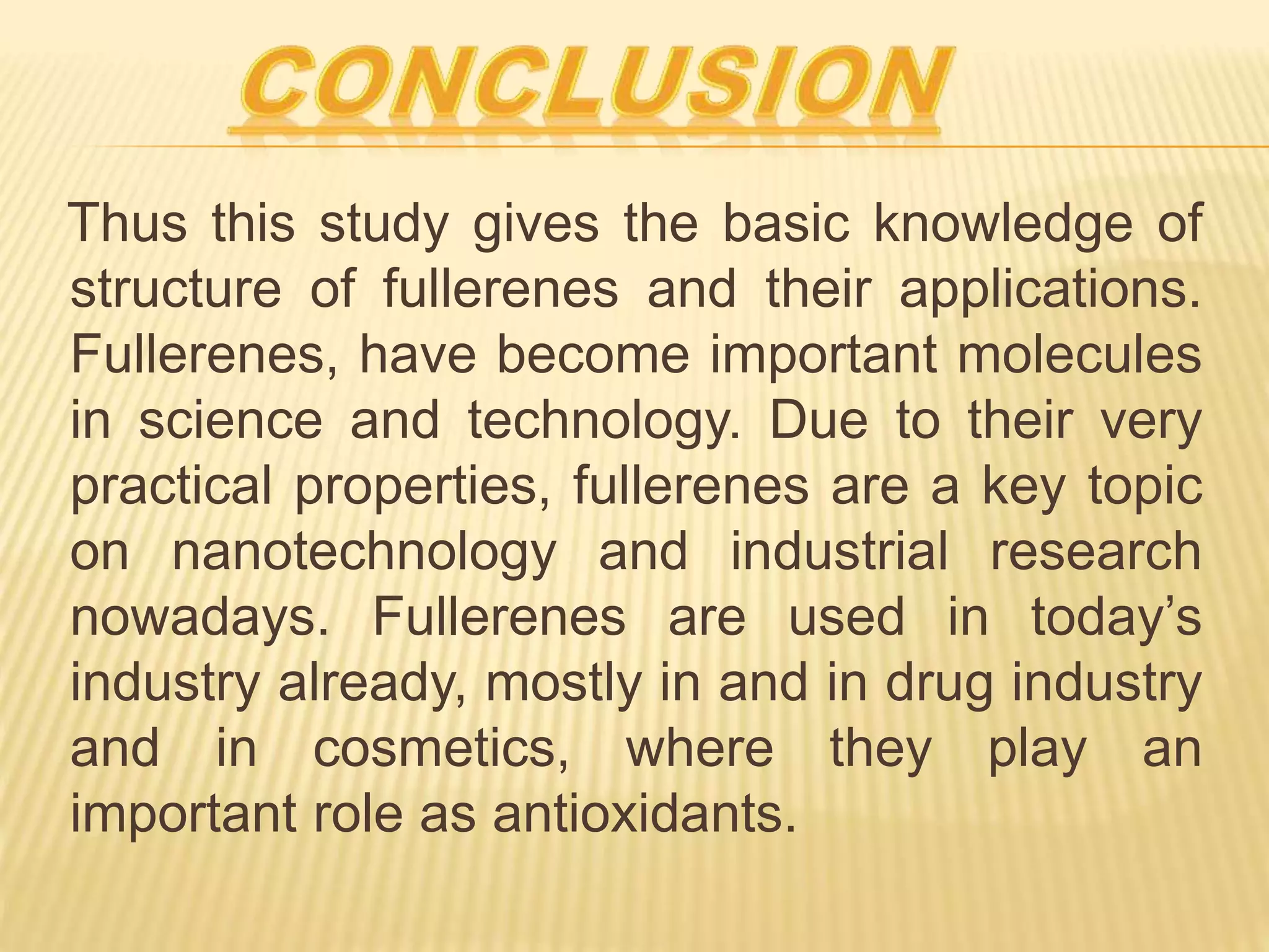 Fullerenes | PPTX