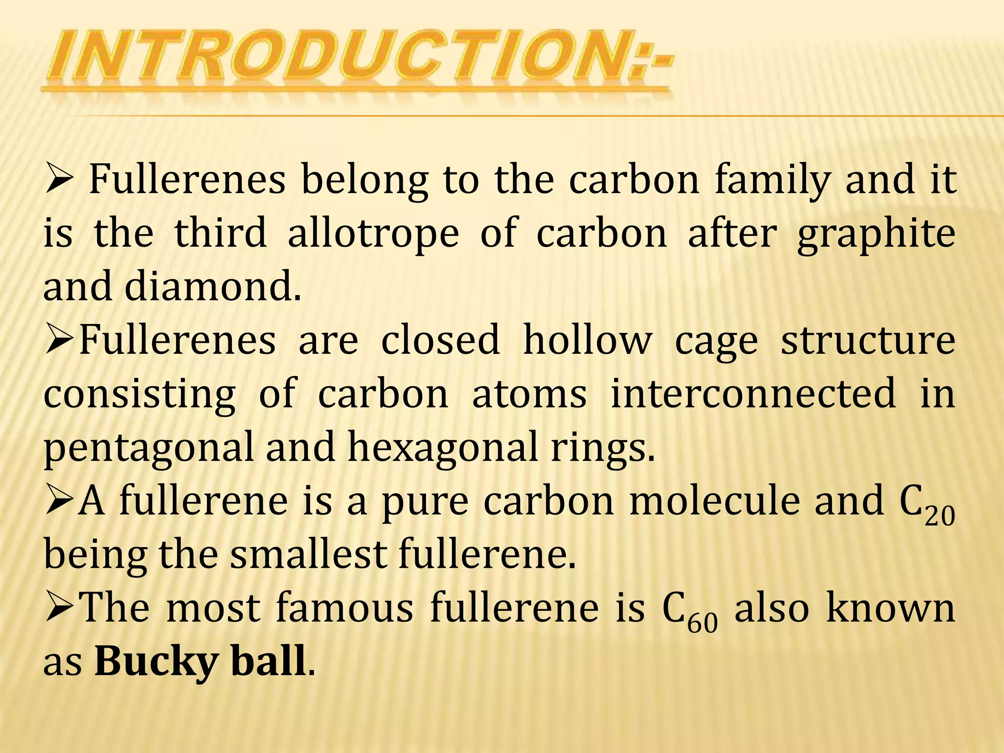 Fullerenes | PPTX