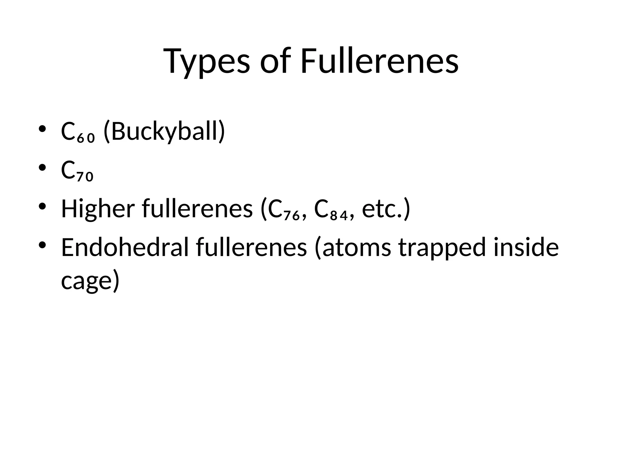 Fullerenes_Presentation.pptx chemistry and physics class | PPTX