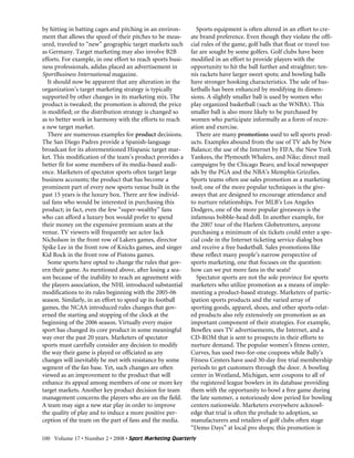 The Four Domains of Sports Marketing: A Conceptual Framework | PDF