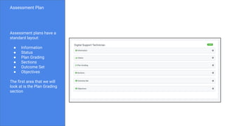 Apprenticeship Curriculum Plan Walkthrough | PPTX