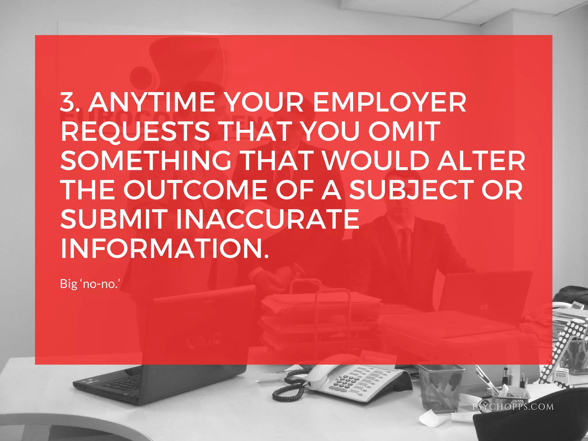 6 Examples of When to “Just Say No” to Your Employer’s Unreasonable ...