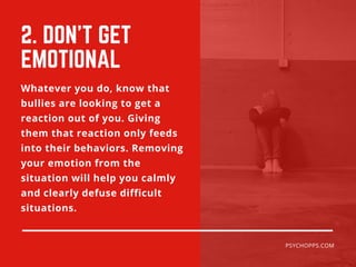 5 Steps for Handling a Bully at Work | PPT