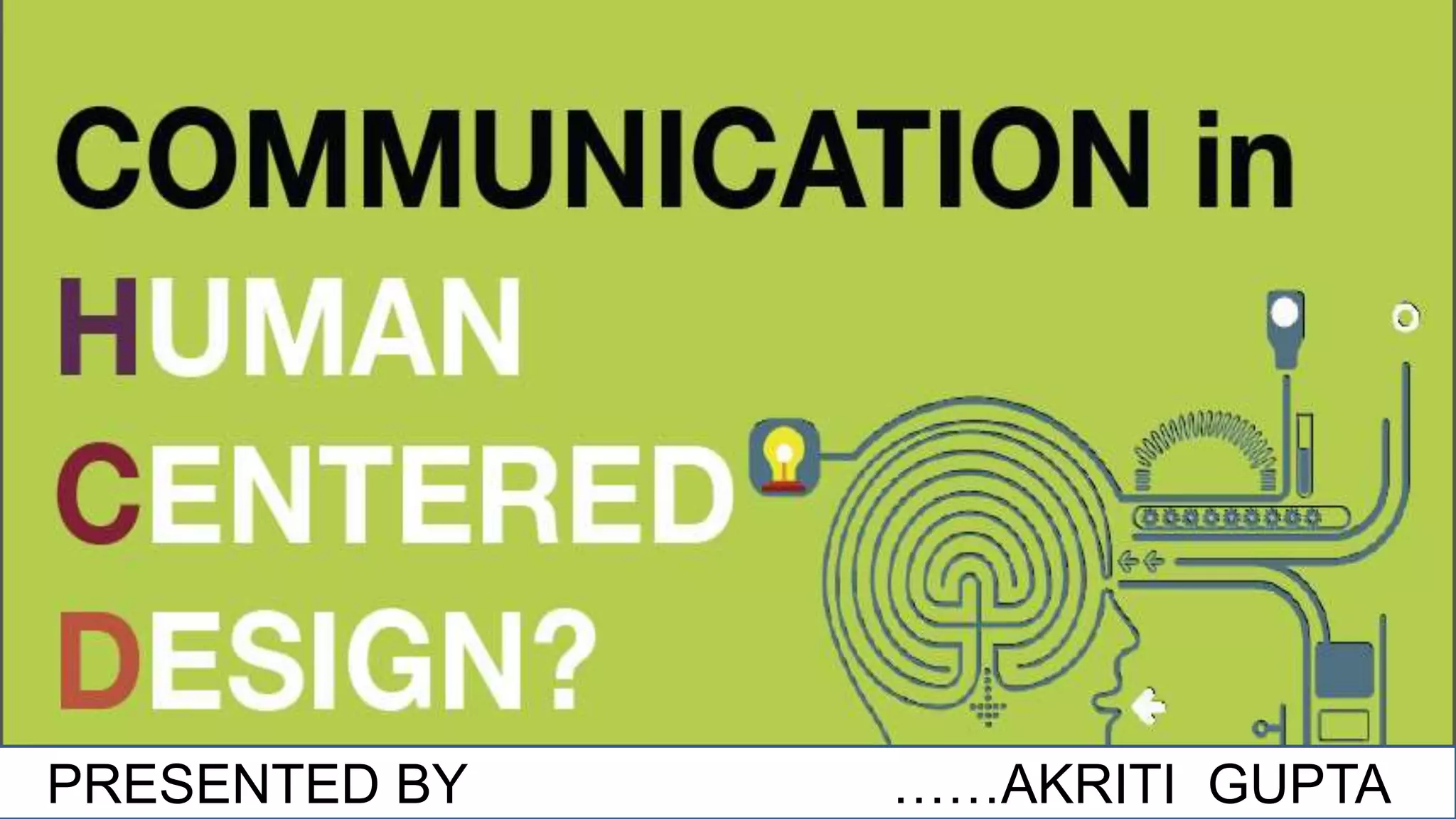 human centered design | PPTX