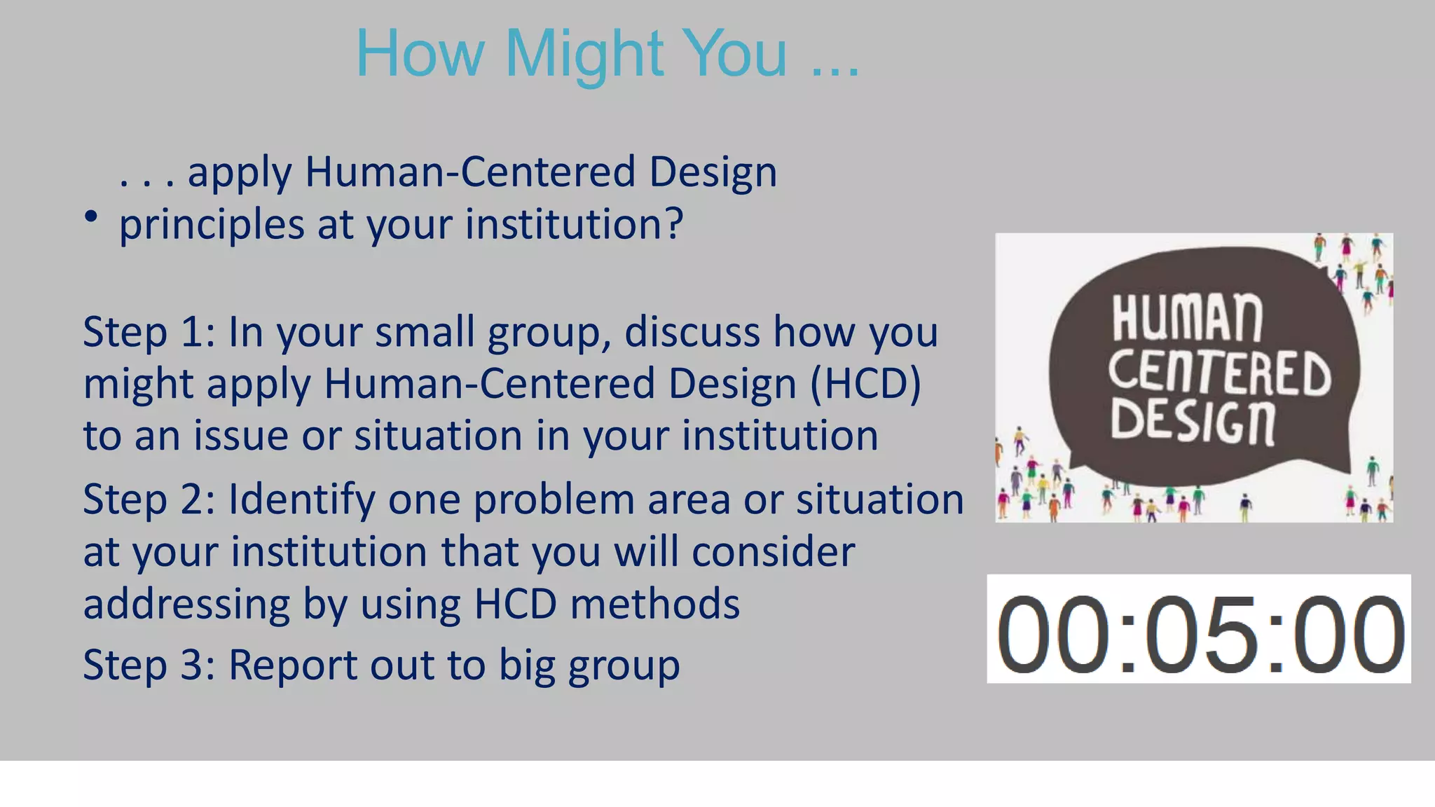 human centered design | PPTX