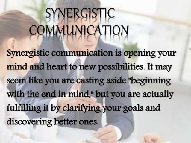 Habit 6 Synergize | PPTX