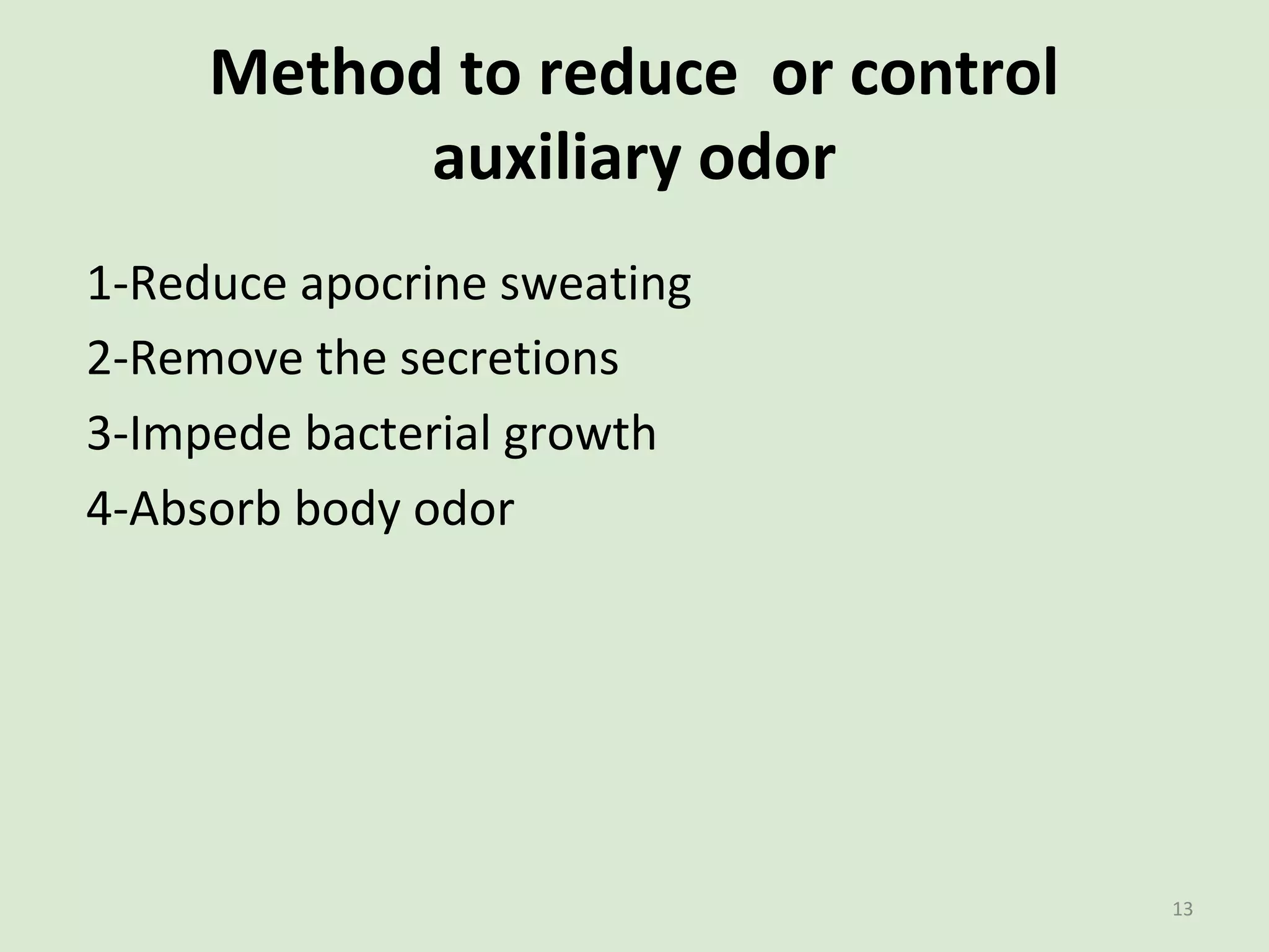 Deodorant & Antiperspirant | PDF