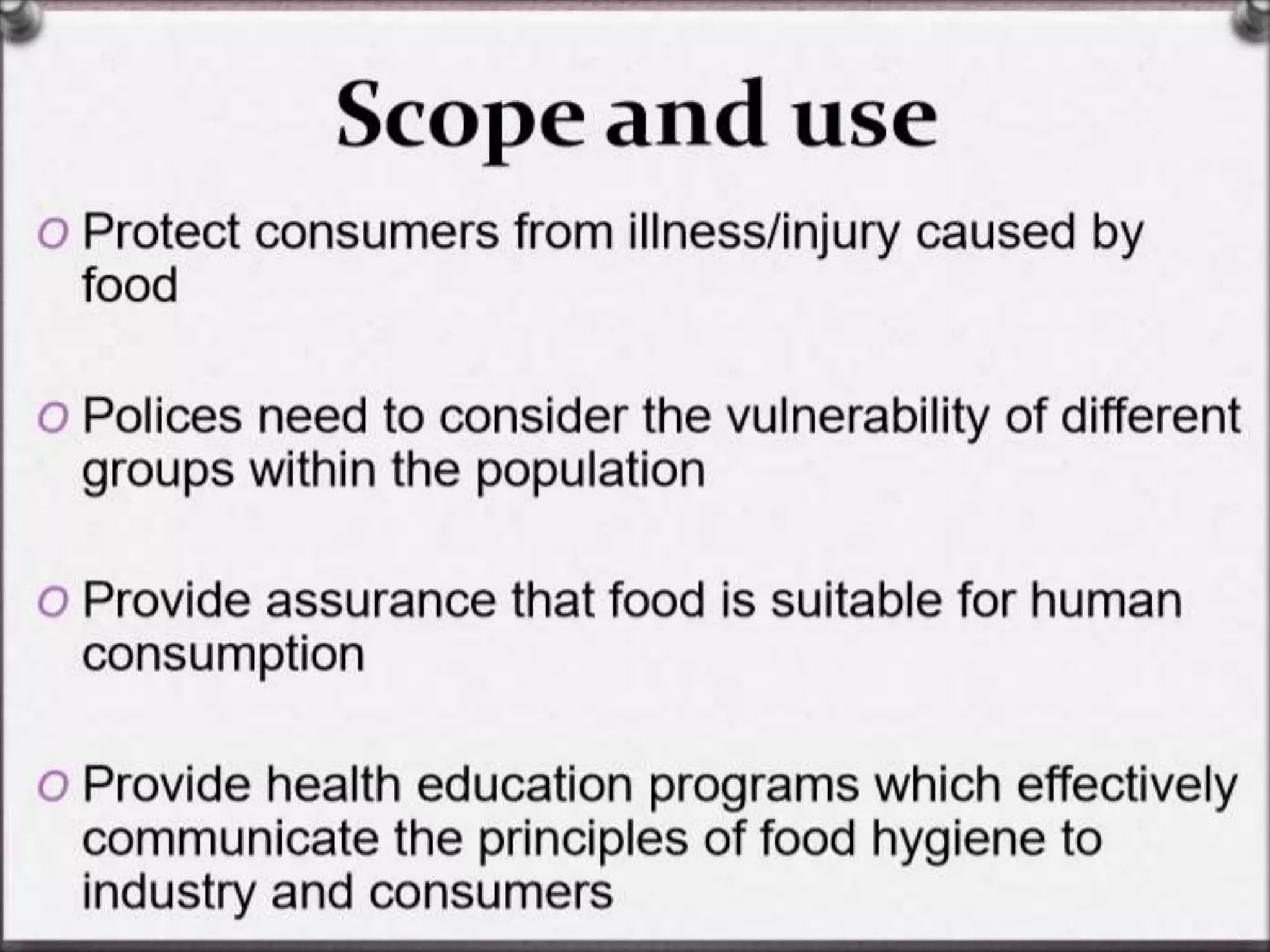Full forms of food safety and standards | PPT