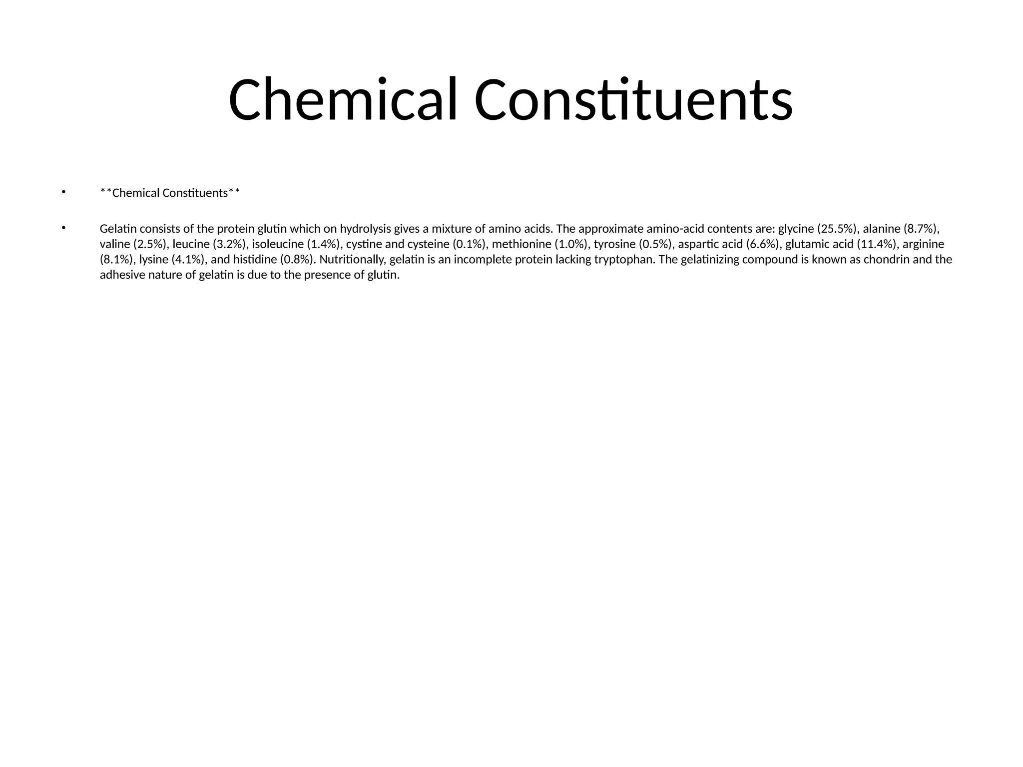 Gelatin pharmacognosy and phytopharmaceuticals | PPTX