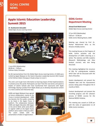 Goal Centre e-bulletin June 2015 | PDF