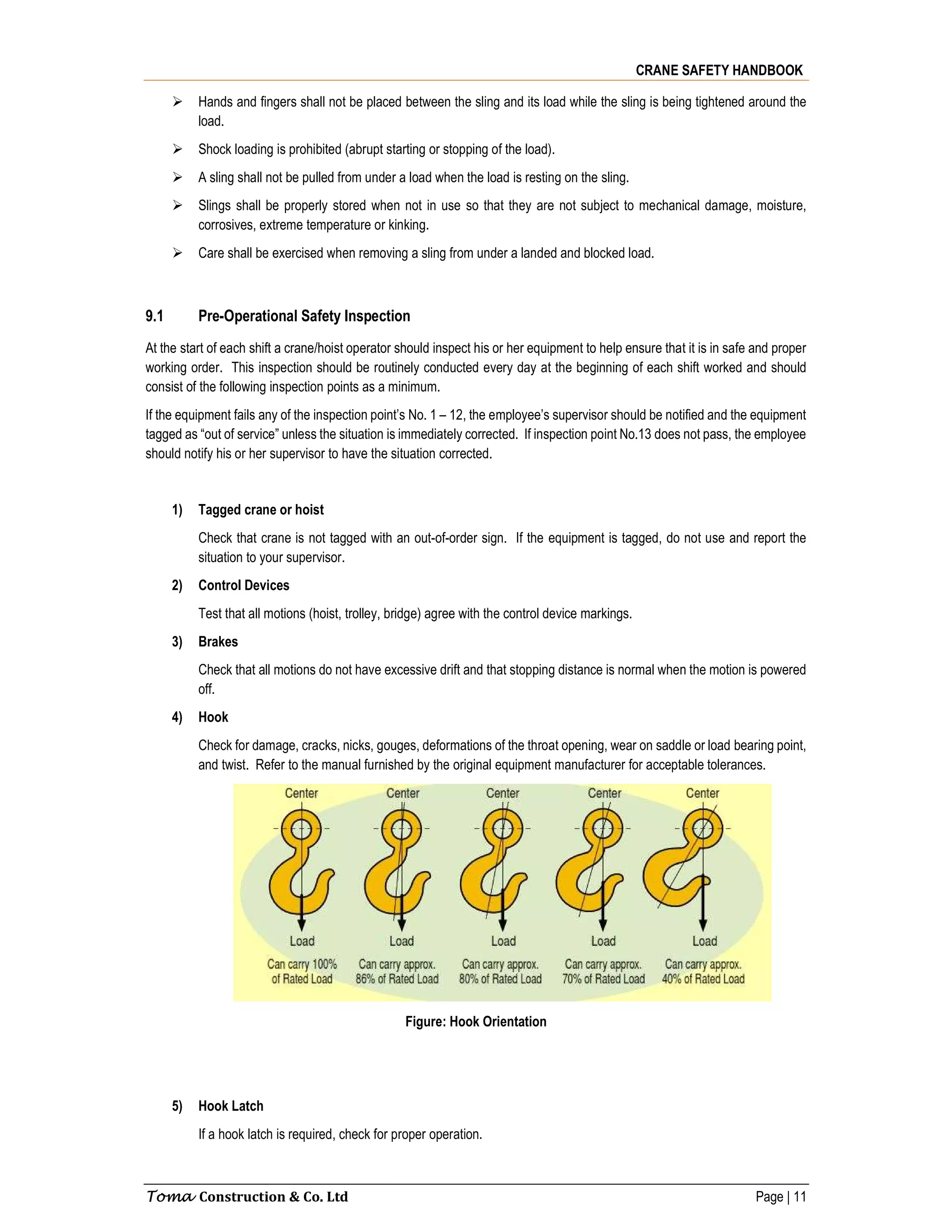 CRANE SAFETY HANDBOOK | PDF