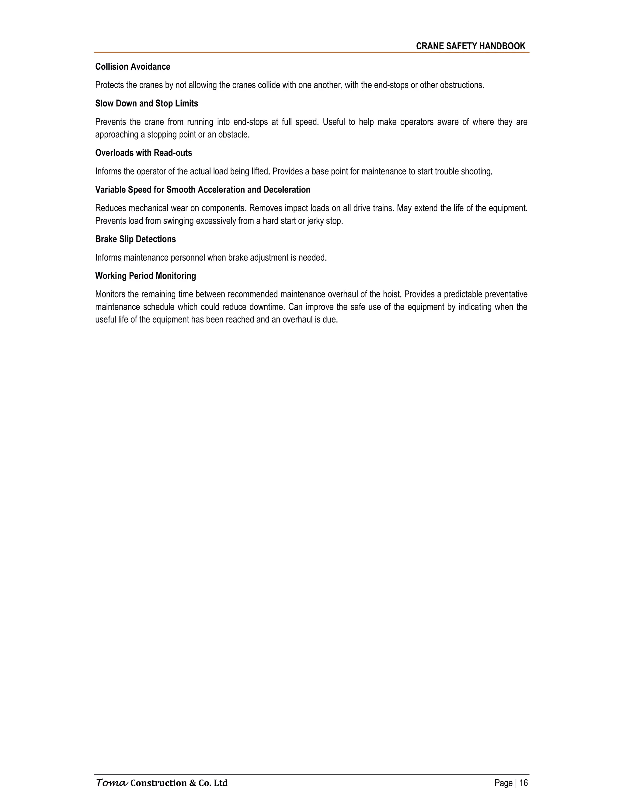 CRANE SAFETY HANDBOOK | PDF