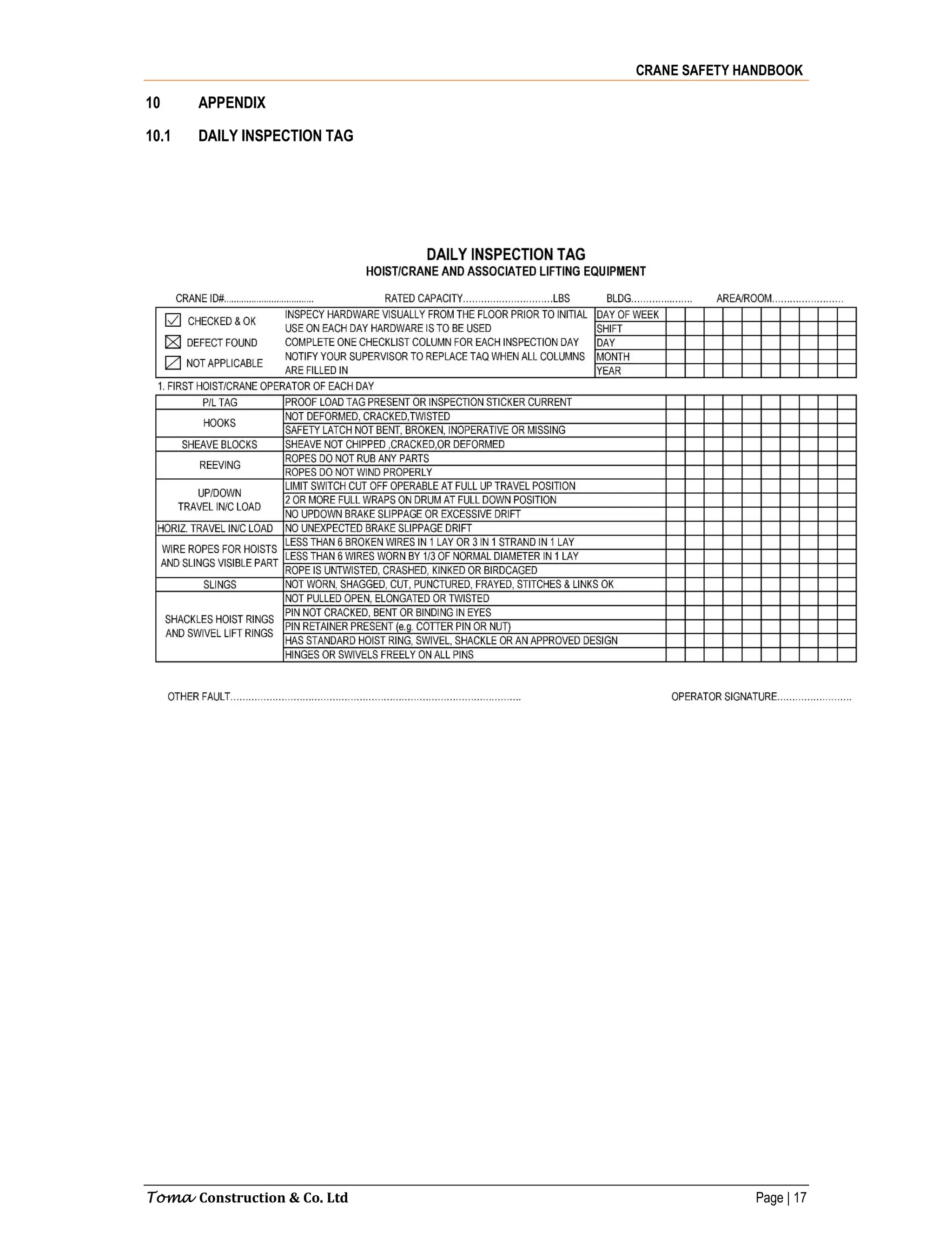 CRANE SAFETY HANDBOOK | PDF