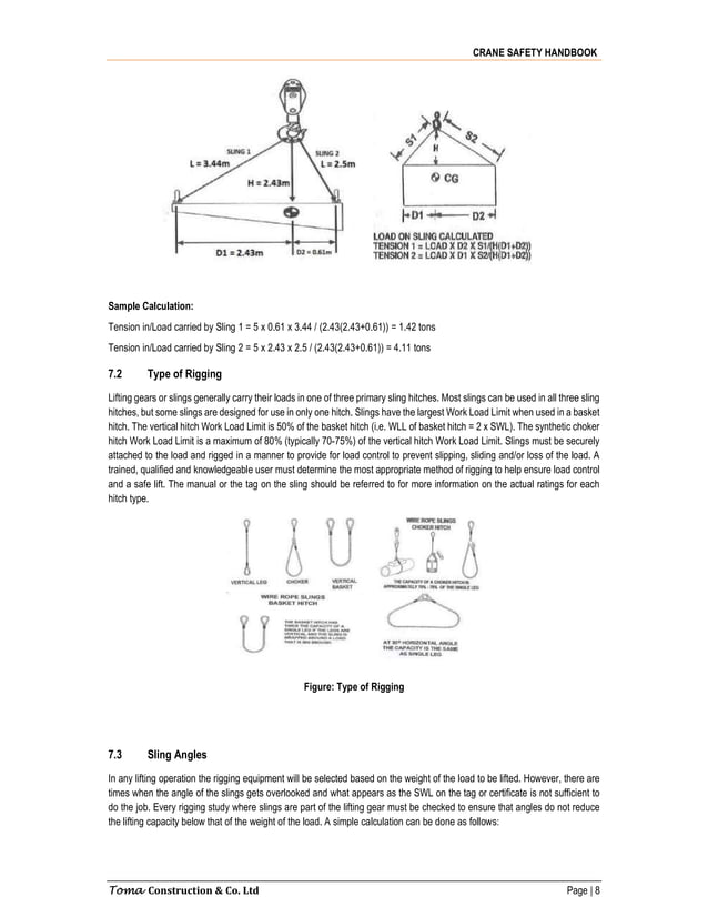CRANE SAFETY HANDBOOK | PDF | Civil Engineering Industry | Industries