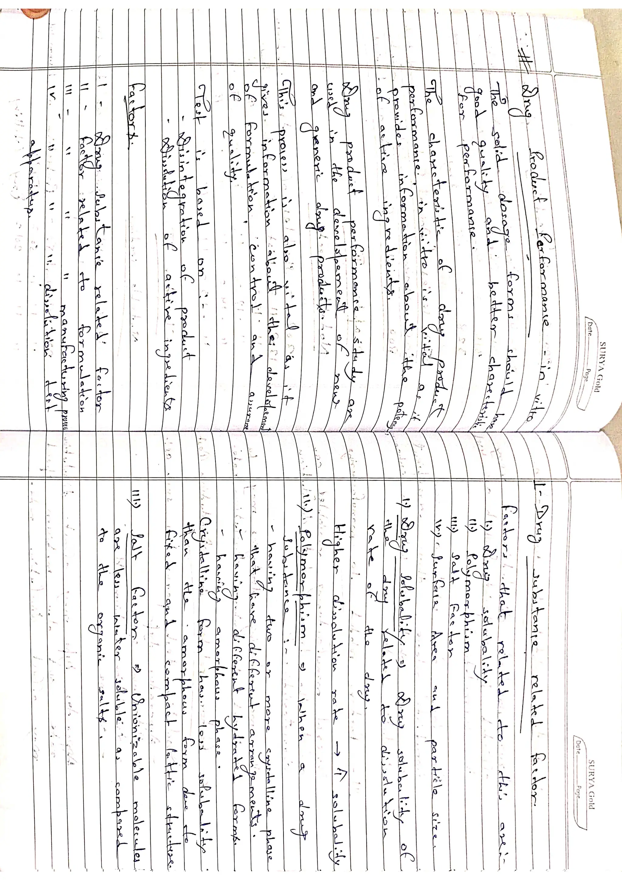 Full Handwritten notes of RA by Ayush Kumar M pharm - Al ameen college ...