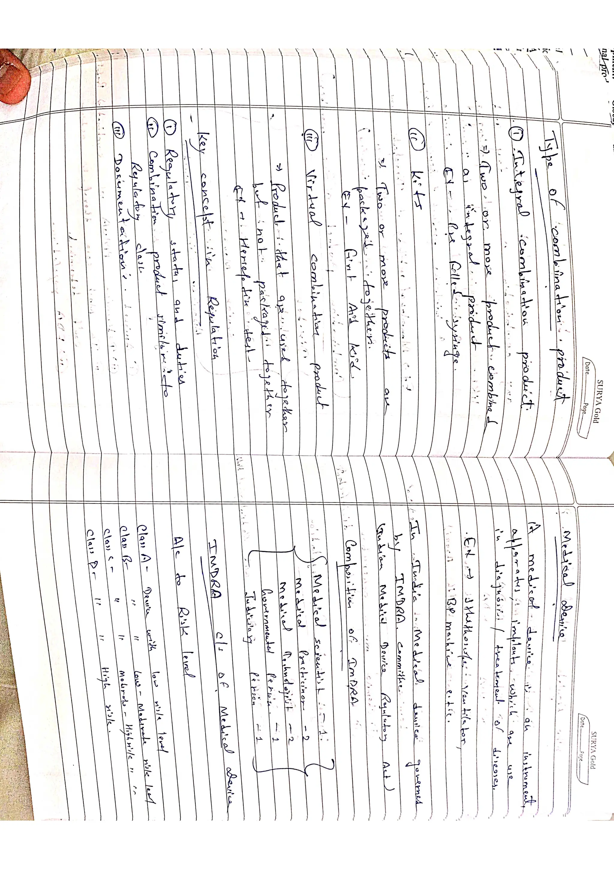 Full Handwritten notes of RA by Ayush Kumar M pharm - Al ameen college ...