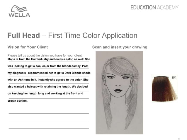 Full head color application | PPTX | Hair Care | Beauty