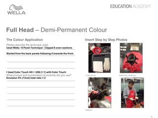 Full head color application | PPTX