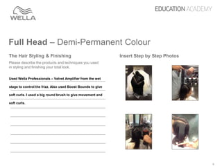 Full head color application | PPTX