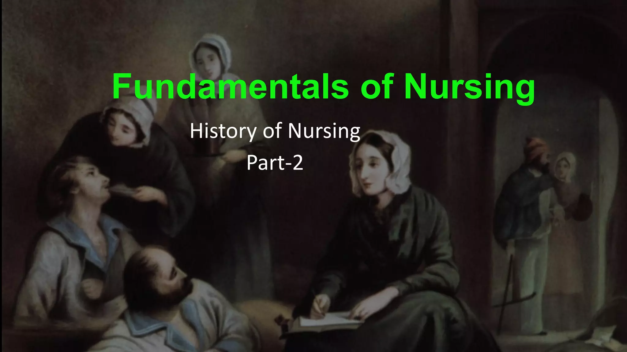History of Nursing | PDF