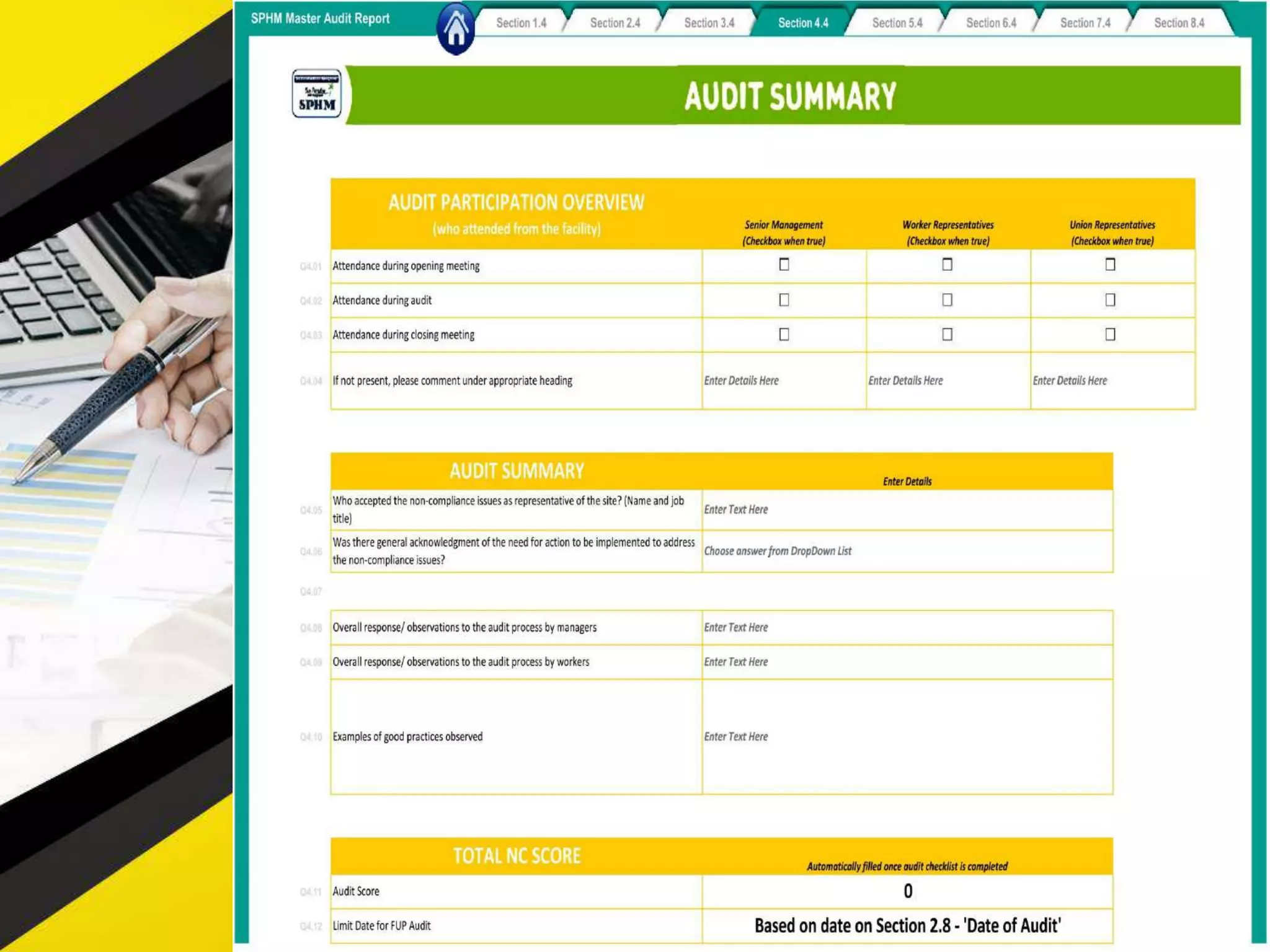 Full hotel internal audit tools | PDF
