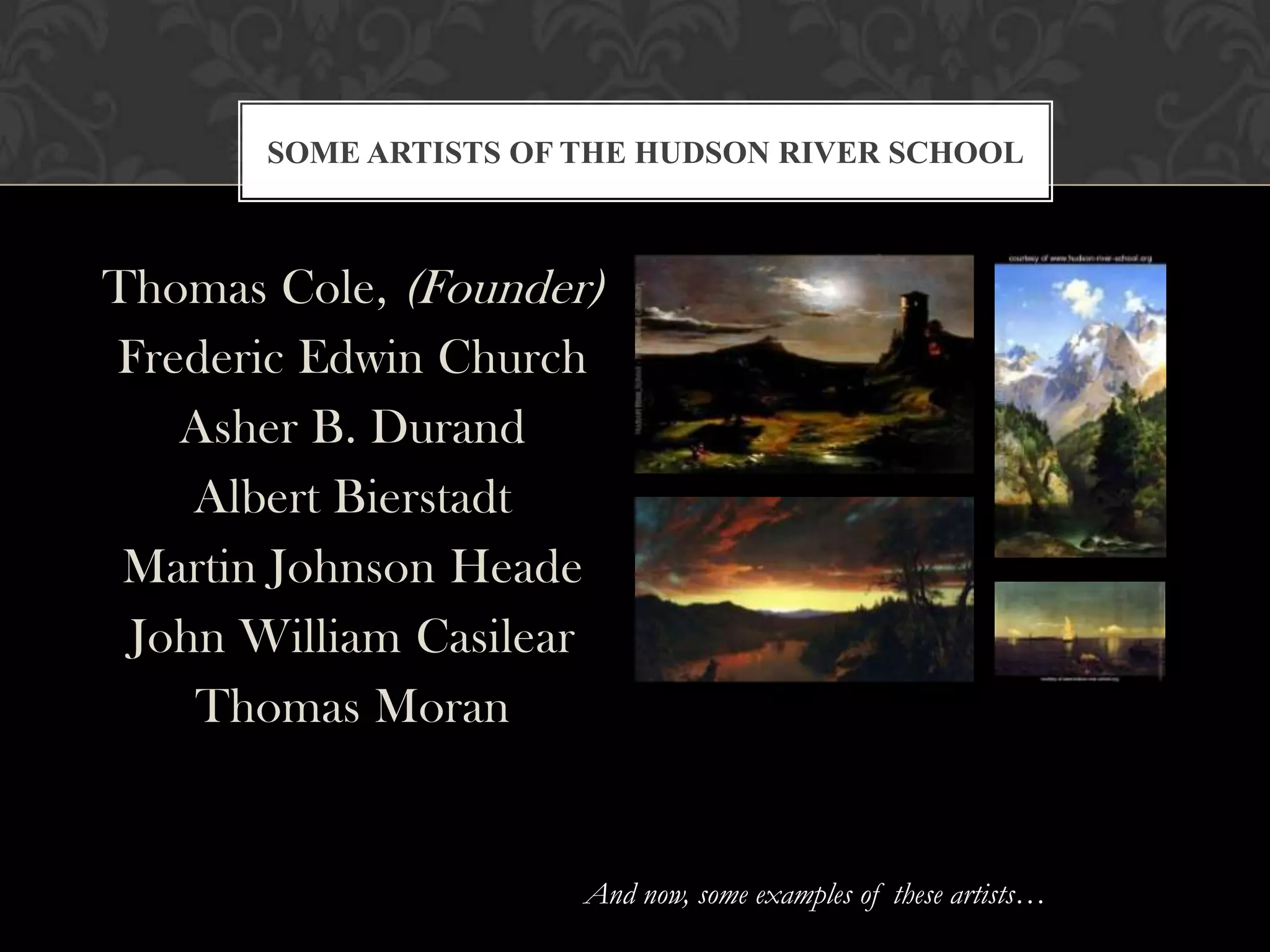 Hudson River School | PPTX